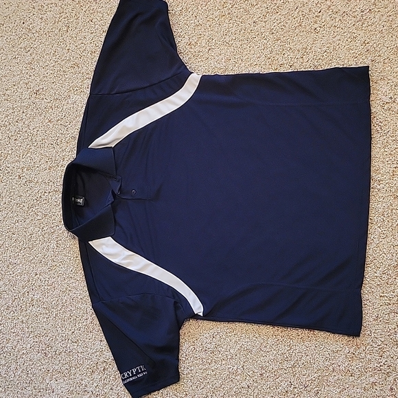 Reebok | Shirts | Reebok Dark Navy Golf Polo | Poshmark